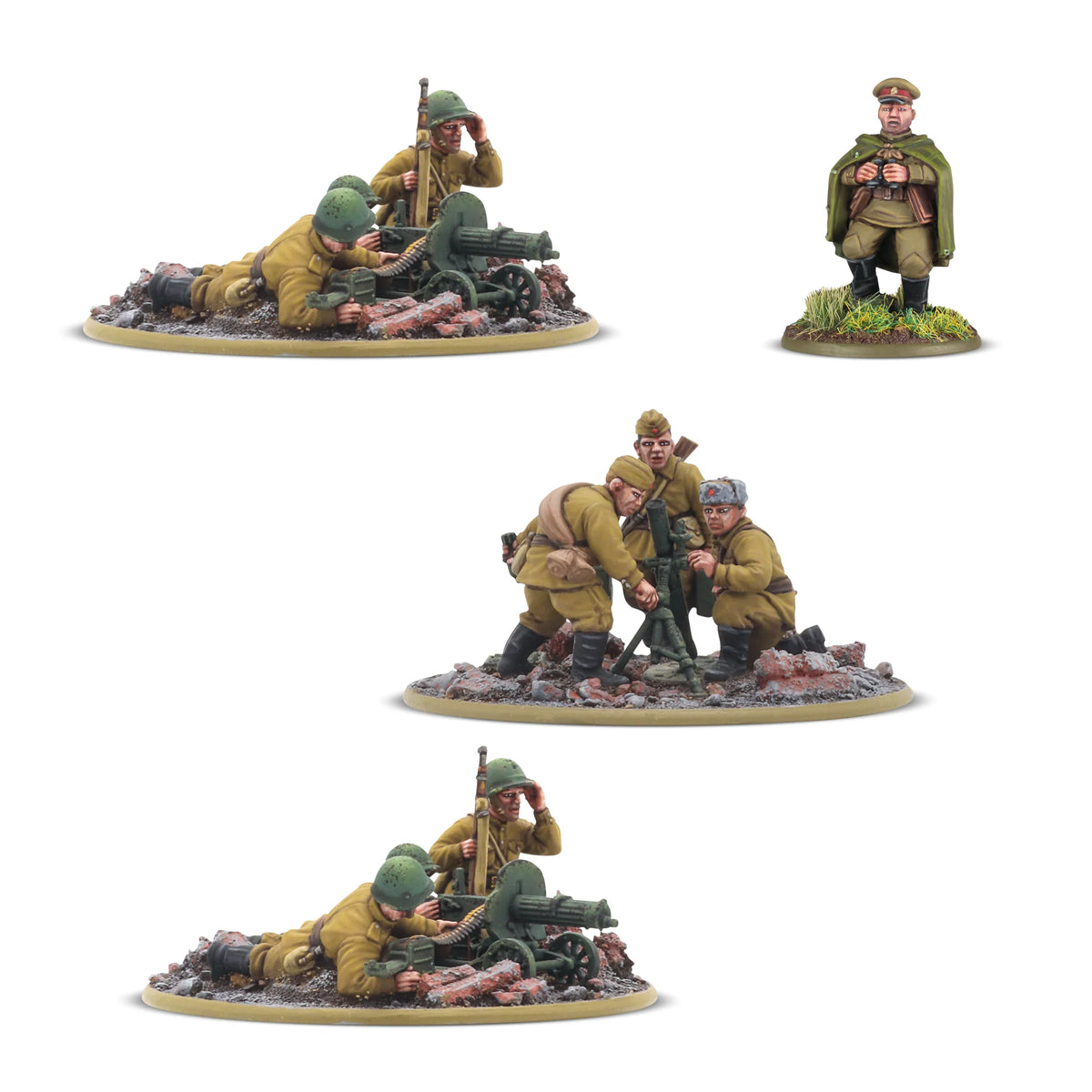 Bolt Action: Soviet Army Heavy Weapons Platoon – Galleon Games