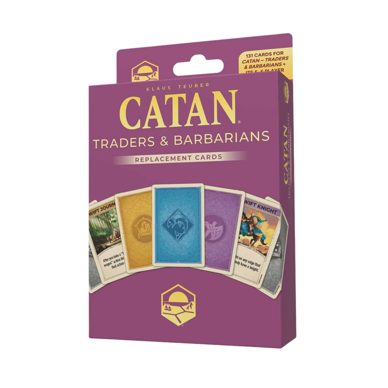 Catan: Traders & Barbarians Replacement Cards 6th Edition – Galleon Games