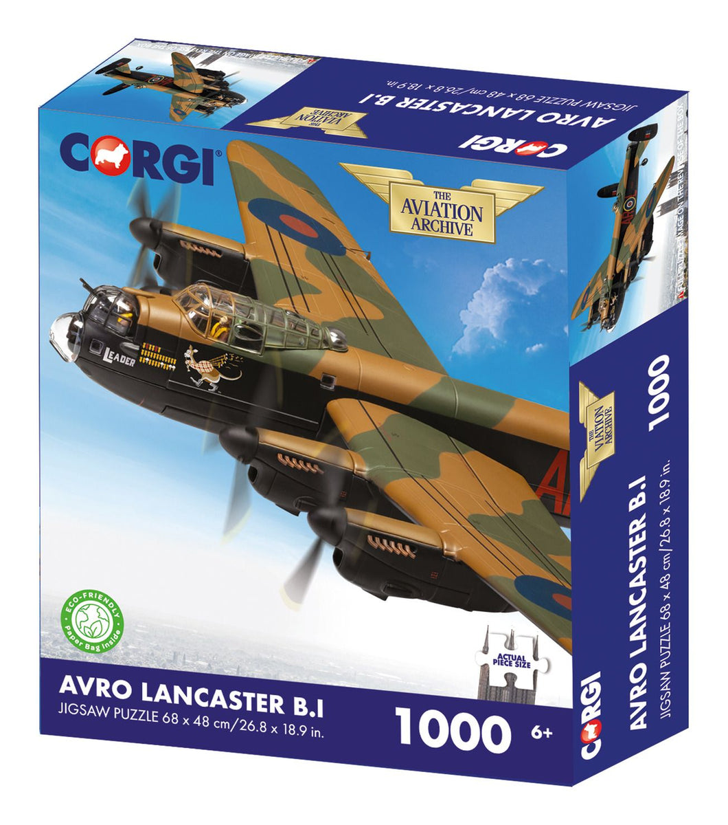Corgi AVRO Lancaster B.I Jigsaw Puzzle 1000 piece – Galleon Games