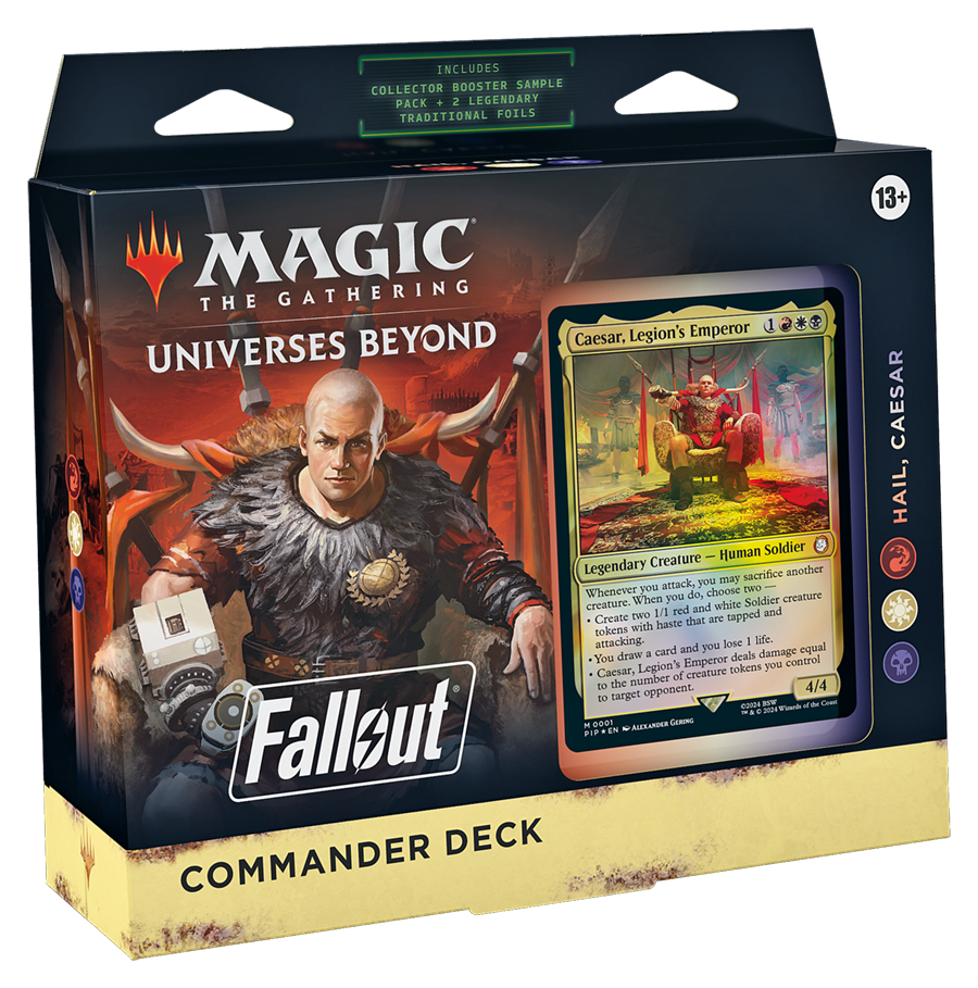 Magic the Gathering: Fallout Commander Deck - Hail, Caesar – Galleon Games
