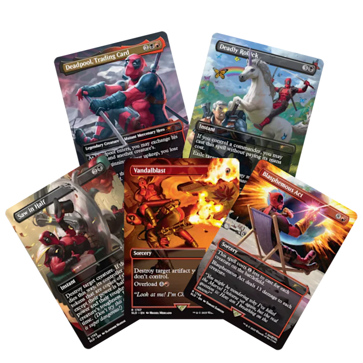 Magic the Gathering: Secret Lair X Marvel (Deadpool) Non Foil – Galleon ...
