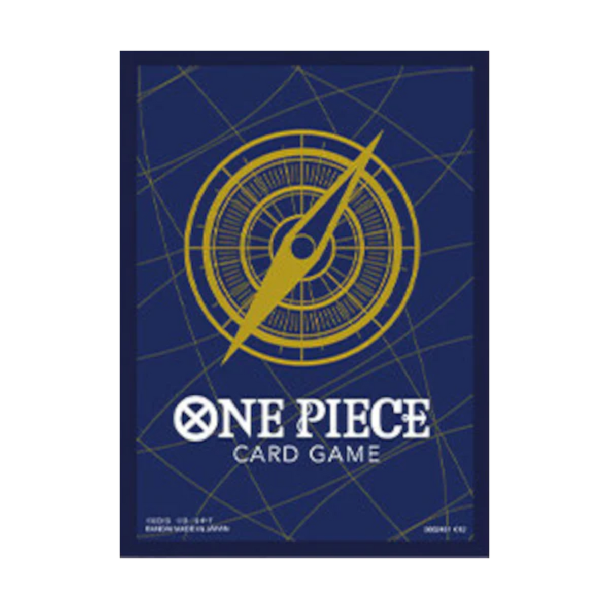 One Piece TCG: Official Card Sleeves 2 - Standard Blue – Galleon Games