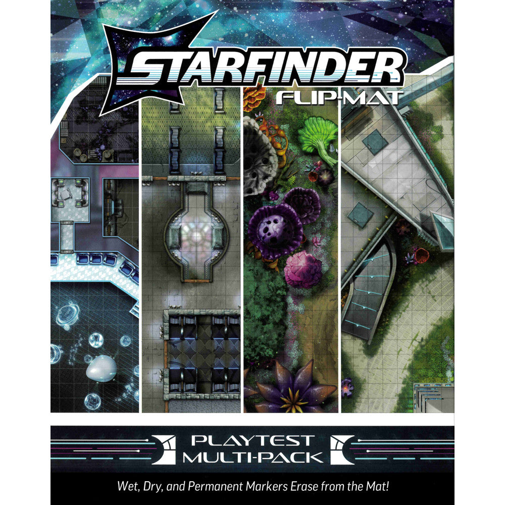 Starfinder: Flip-Mat Playtest Multi-pack – Galleon Games