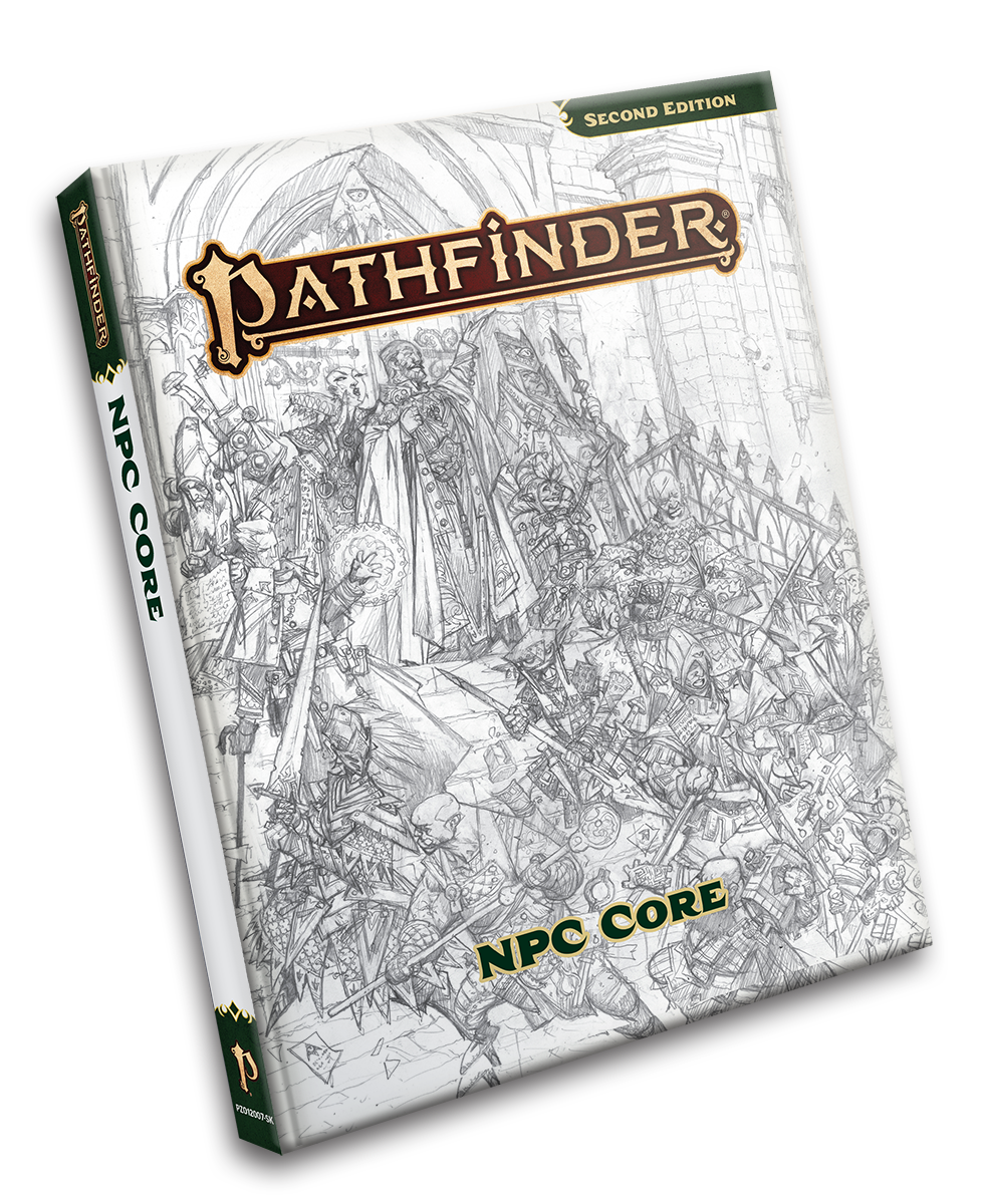 Pathfinder Roleplaying Game: NPC Core Sketch Edition – Galleon Games