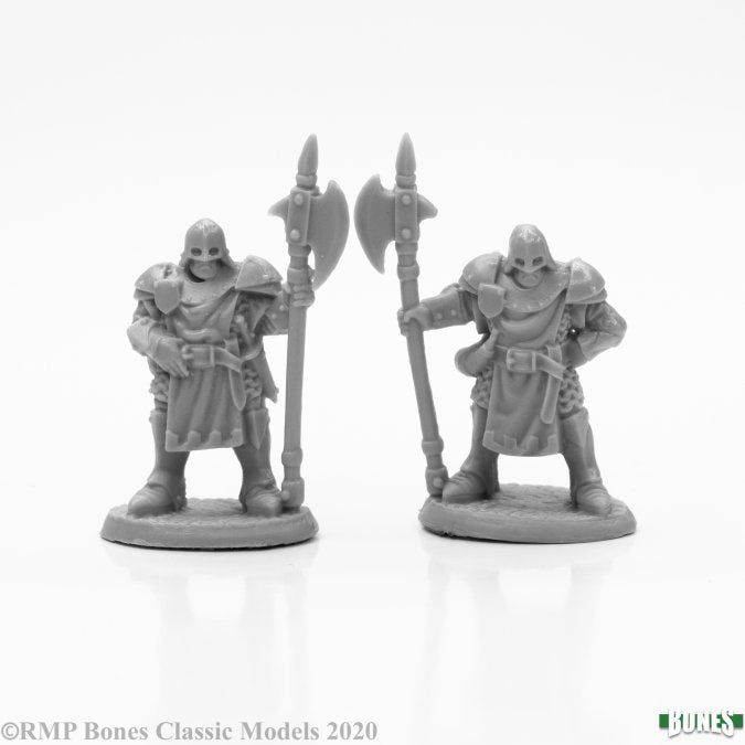 Reaper 77654: Town Guard (2) - Dark Heaven Bones Plastic Miniature ...