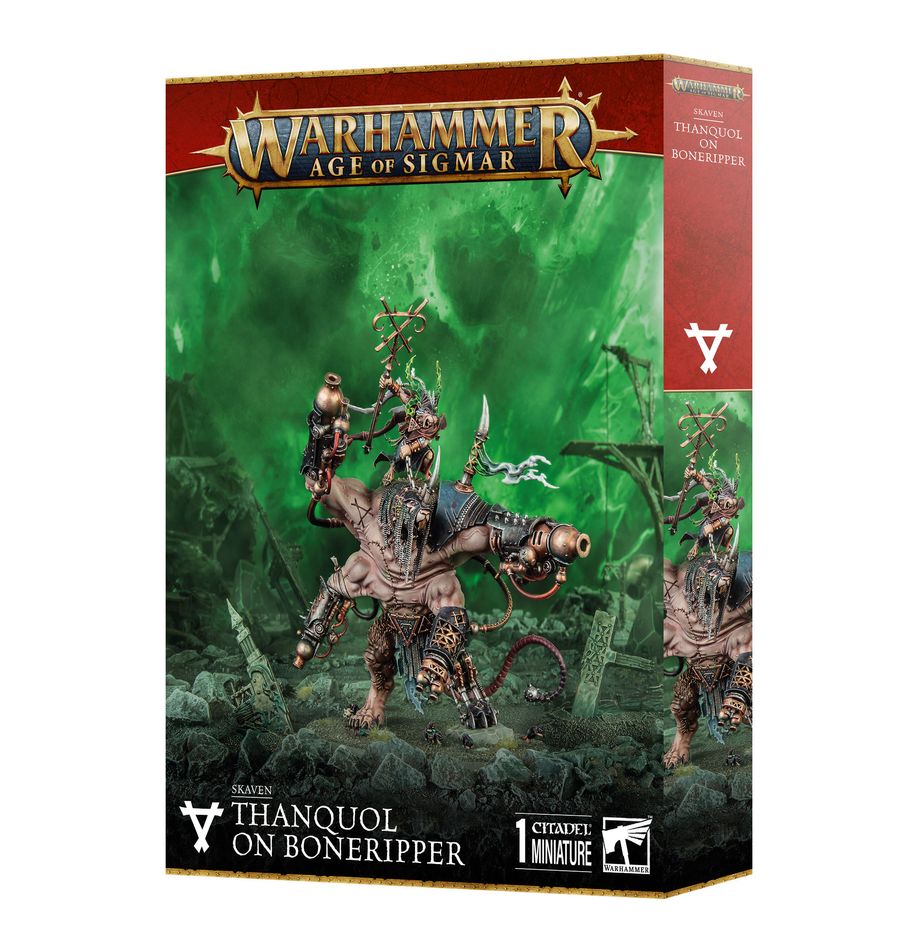 Warhammer Age of Sigmar: Skaven - Thanquol on Boneripper – Galleon Games