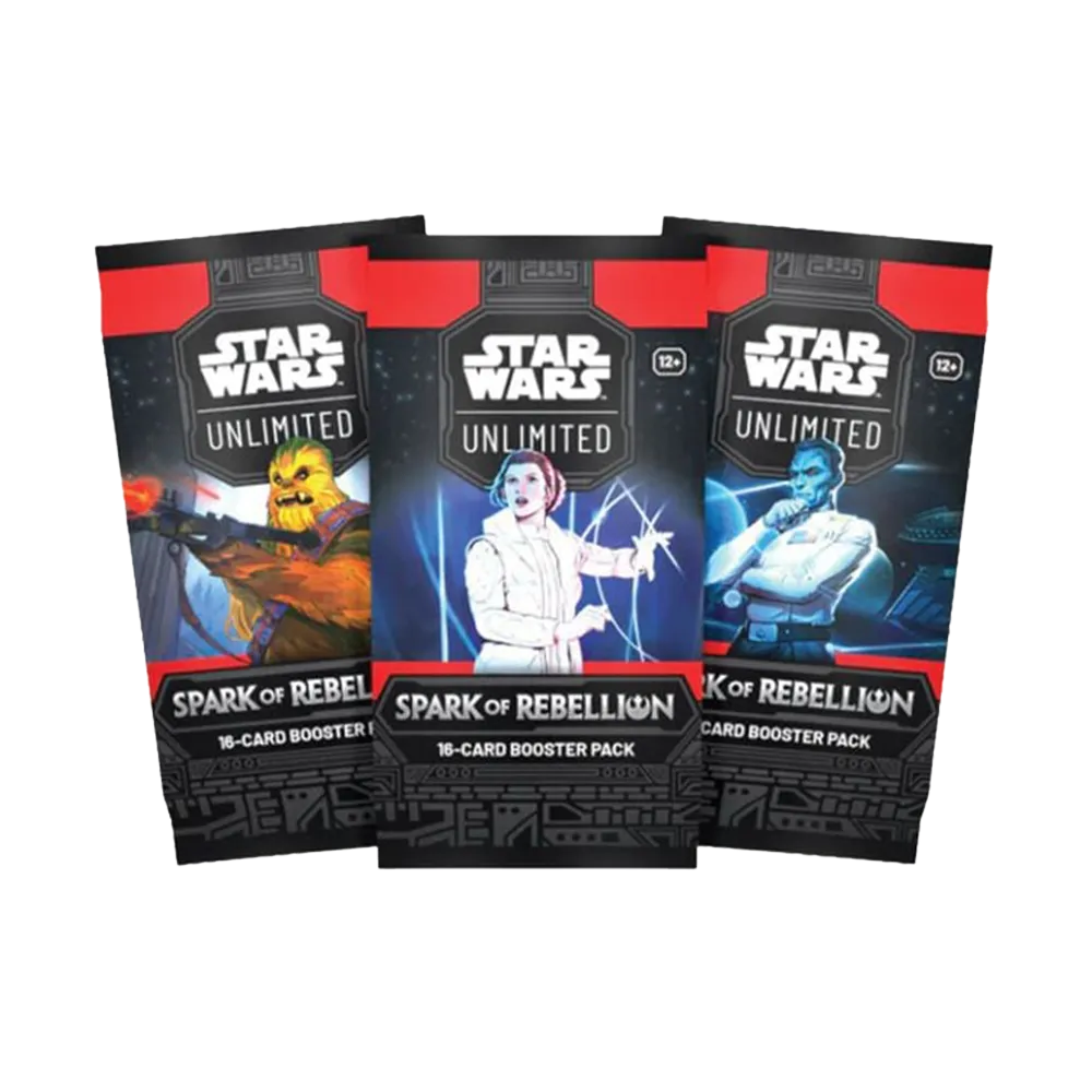 Star Wars Unlimited: Spark of Rebellion Booster Pack – Galleon Games