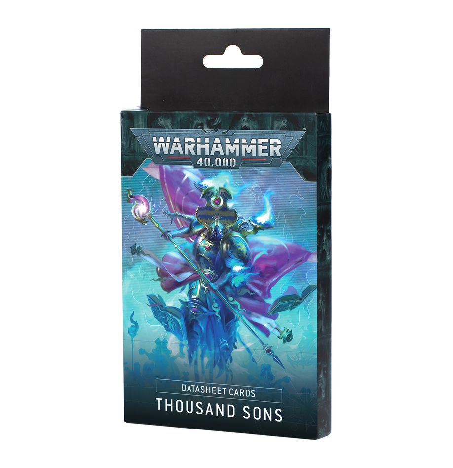 Warhammer 40000: Thousand Sons - Datasheet Cards – Galleon Games