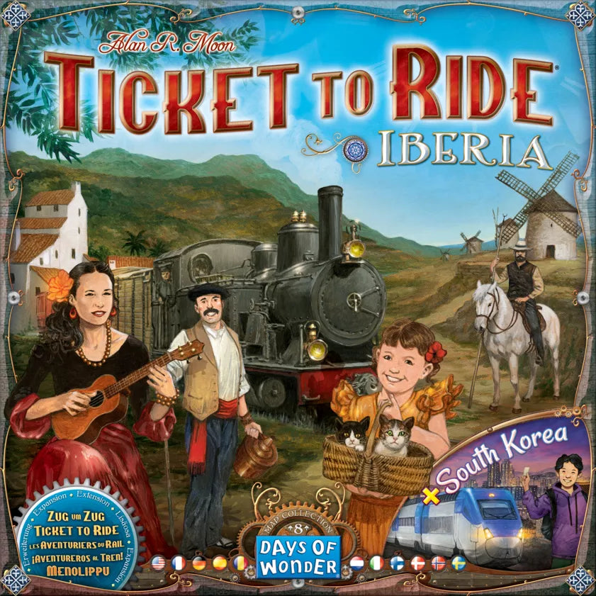 Ticket to Ride: Map Collection 8 - Iberia & South Korea – Galleon Games