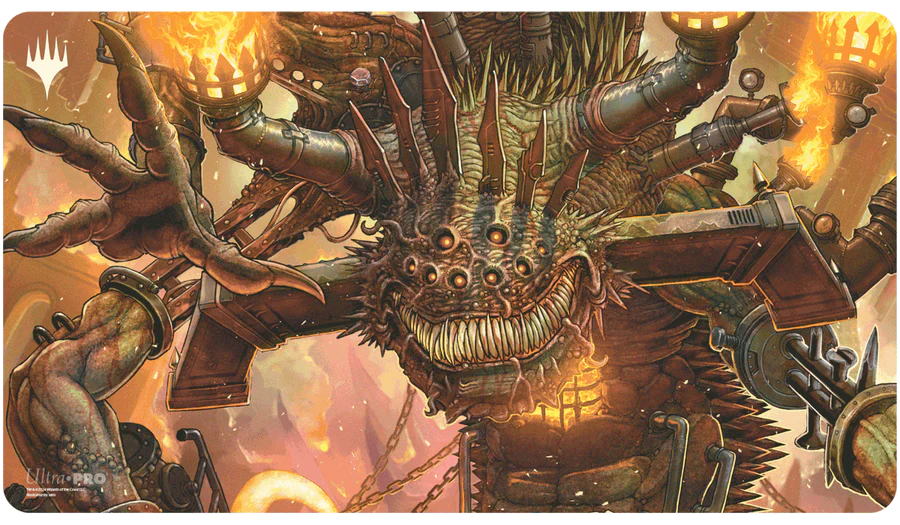 Magic the Gathering Playmat: Duskmourn Overlord of the Boilerbilges (R ...