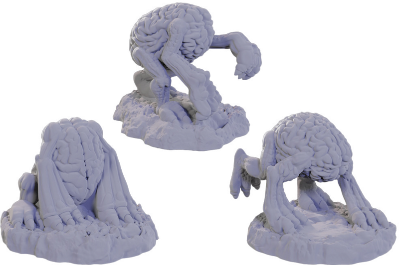 Dungeons & Dragons Nolzur's Marvelous Miniatures: Intellect Devourers ...