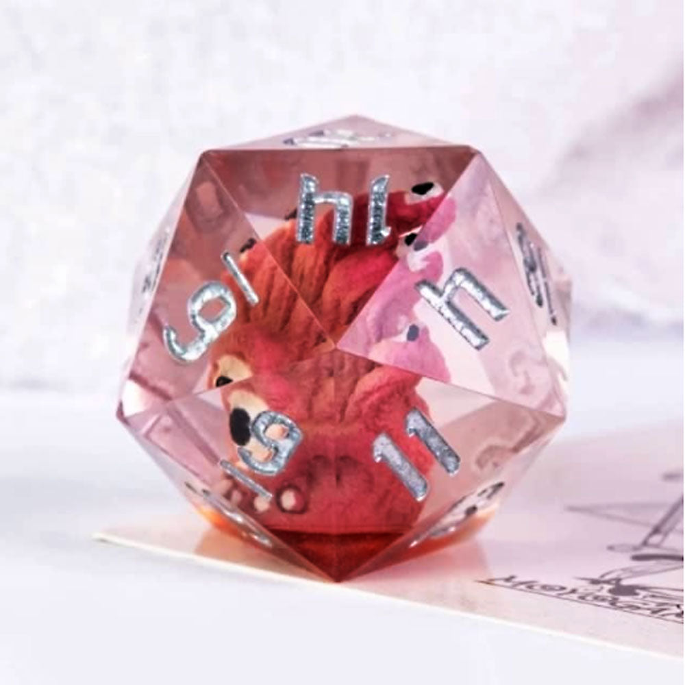 Udixi: D20 Beholder Dice - Red – Galleon Games