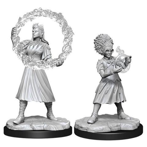 Magic the Gathering Unpainted Magic Miniatures: Rootha & Zimone ...