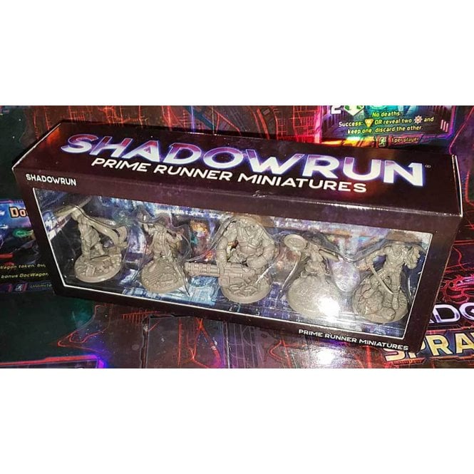Shadowrun Prime Runner Miniatures – Galleon Games